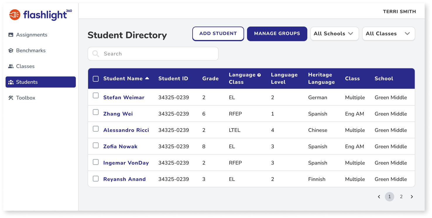 How to Remove a Student – Flashlight Learning Support