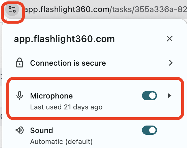 Microphone Troubleshooting – Flashlight Learning Support